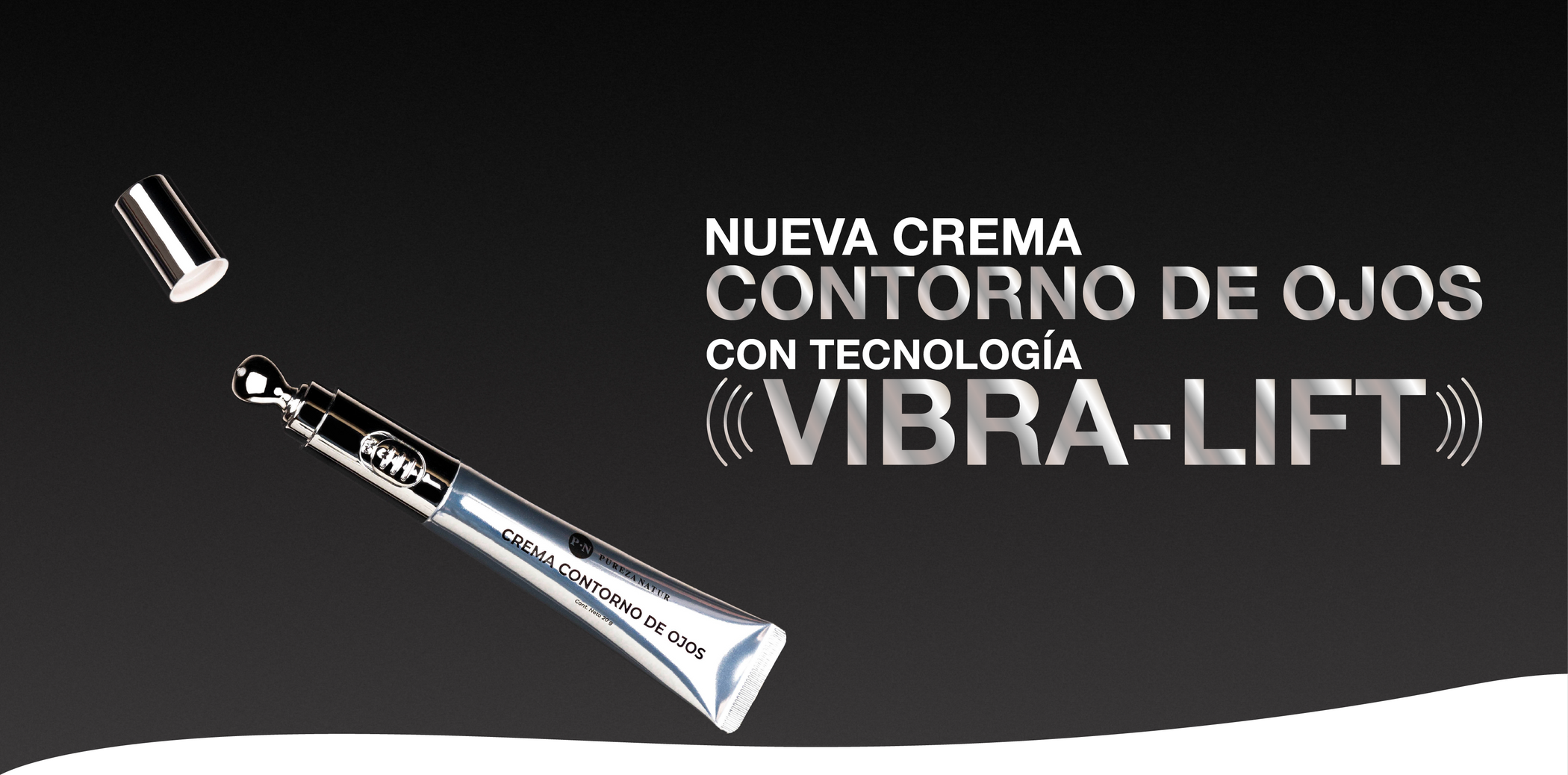 Crema Contorno de Ojos con Vibra-Lift – Pureza Natur