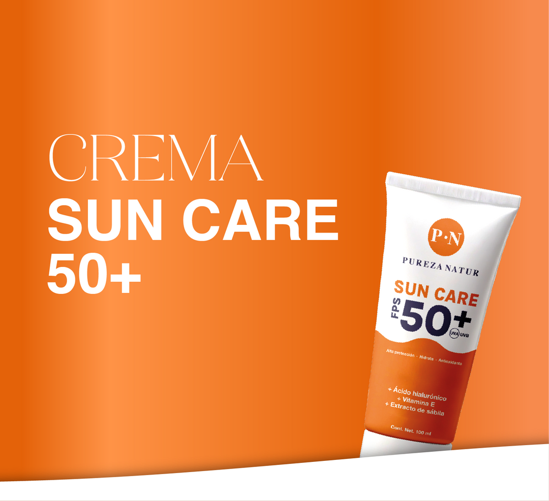 Protector Solar Sun Care FPS 50+ – Pureza Natur
